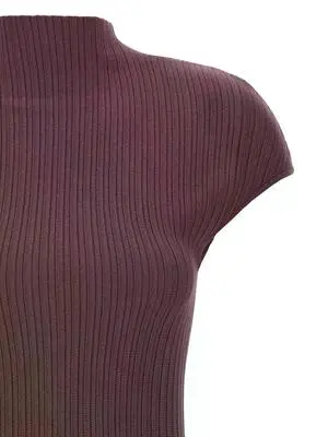 Magda Butrym Ribbed Pleated Mini Dress