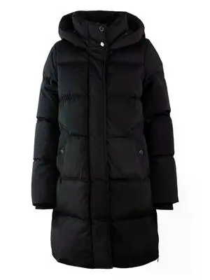 Woolrich Hooded Puffer Jacket - Black