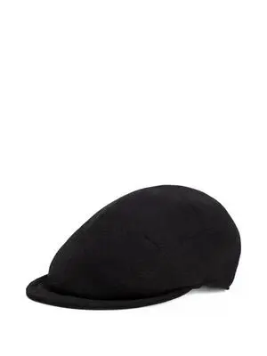 Dolce & Gabbana Logo Plaque Flat-top Cap - Black