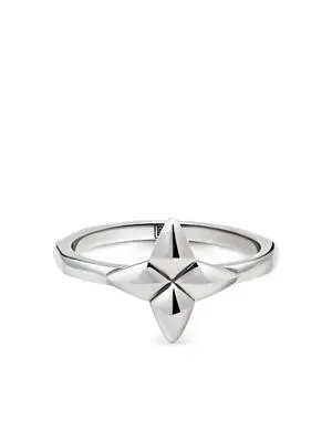 NIALAYA JEWELRY Sterling Star Ring - Silver