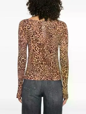 TWINSET Leopard Print Top