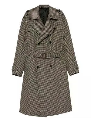 Tagliatore Houndstooth Double-breasted Coat