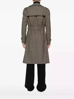 Tagliatore Houndstooth Double-breasted Coat