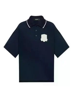 Dsquared2 Logo-patch Polo Shirt - Blue