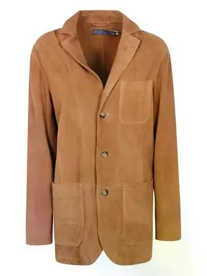 Polo Ralph Lauren Suede Three-button Jacket