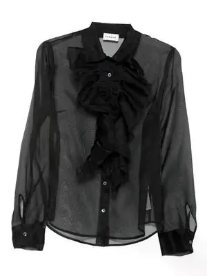 P.a.r.o.s.h Silk Ruffled Blouse