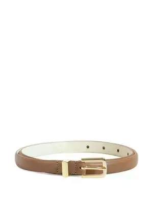 Isolda Babassu Leather Belt - Brown