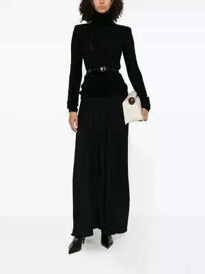 P.a.r.o.s.h Wool Turtleneck Jumper - Black