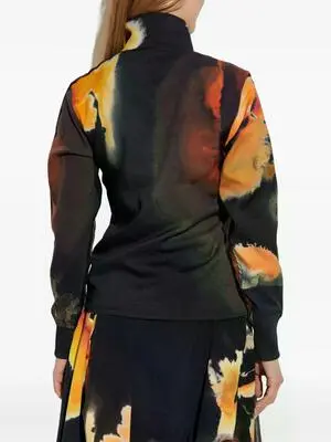 Y3 Abstract-print Zip-up Jacket