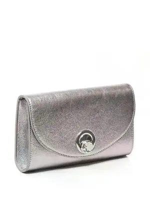 COCCINELLE Circular-lock Leather Shoulder Bag