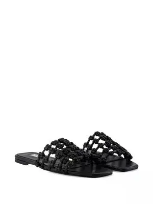 TOTEME Braided Leather Sandals