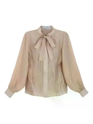 Isolda Pleated Blouses
