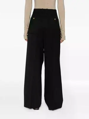 P.a.r.o.s.h Buttoned Pocket-embellished Trousers