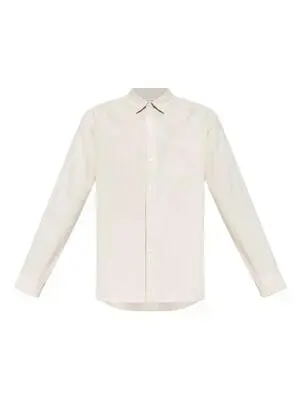 SAMSOE SAMSOE Textured Chest-pocket Shirt