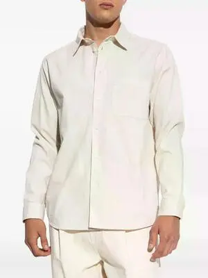 SAMSOE SAMSOE Textured Chest-pocket Shirt
