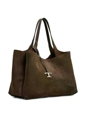 TOD'S Medium Suede Tote