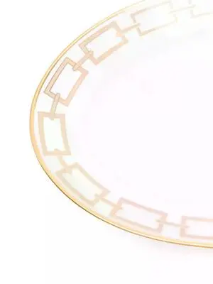 GINORI 1735 Oval-frame Gold-edged Platter