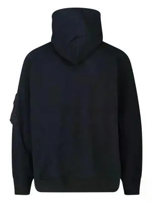 Sacai Hooded Zip-up Sweatshirt