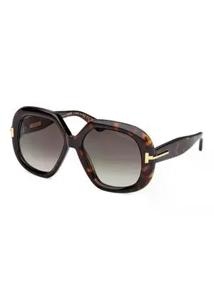 TOM FORD Geometric Frame Sunglasses