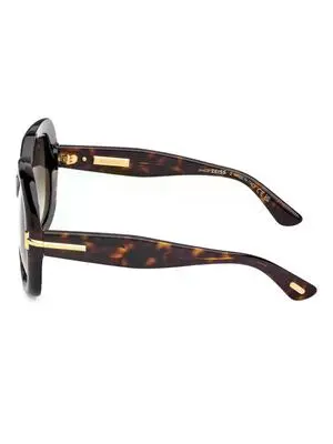 TOM FORD Geometric Frame Sunglasses