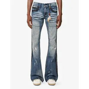 JADED LONDON Feather Drift Flared Denim Jeans