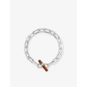 POUBEL Cigar Sterling And Enamel Charm