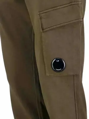 C.P. COMPANY Cargo-pocket Drawstring Track Pants - Green