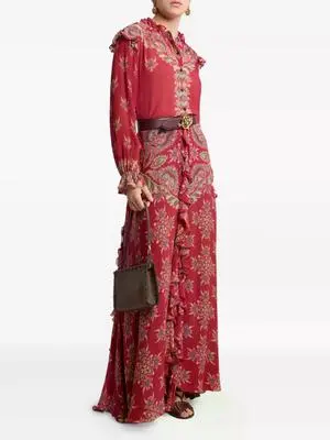 Etro Paisley-print High-rise Skirt