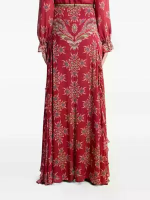 Etro Paisley-print High-rise Skirt