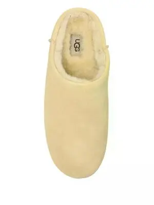 UGG Sheepskin-lining Flat Sole Mules - Neutrals