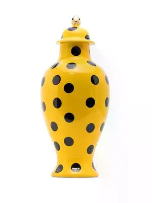 SELETTI Toiletpaper Polka-dot Ceramic Vase