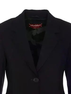 Max Mara Single-breasted V-neck Blazer
