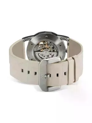 FOB PARIS Leather Skeleton 40mm - Silver
