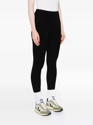P.a.r.o.s.h Wool Leggings - Black