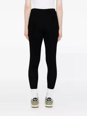 P.a.r.o.s.h Wool Leggings - Black
