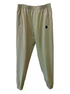 Moncler Elasticated-cuff Track Pants - Neutrals