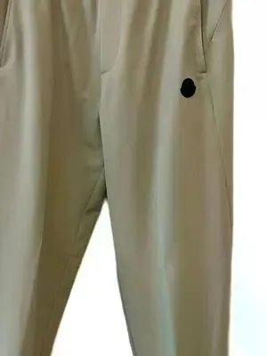 Moncler Elasticated-cuff Track Pants - Neutrals