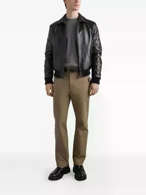 Dolce & Gabbana Cotton Side-strap Trousers