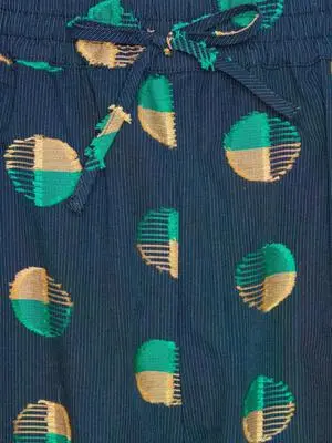 Henrik Vibskov Shants Circular-pattern Drawstring Trousers