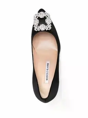 Manolo Blahnik Buckle-detail Stiletto Pumps