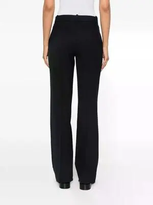 P.a.r.o.s.h Wool Trousers With Pressed Pleats
