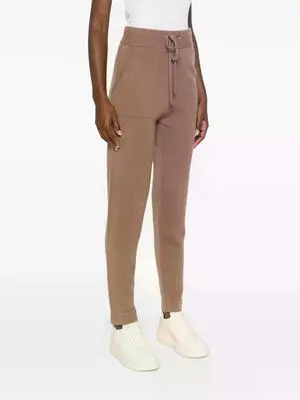 Max Mara Ribbed-knit Track Pants