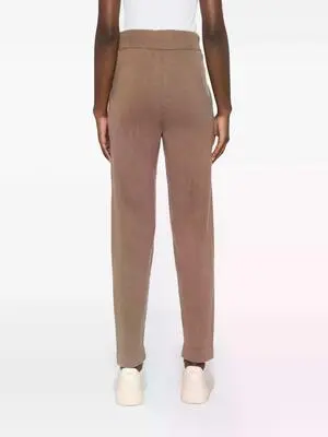 Max Mara Ribbed-knit Track Pants