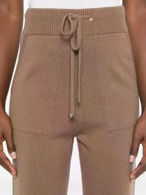 Max Mara Ribbed-knit Track Pants