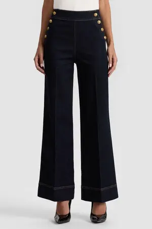 Alice + Olivia Narin Wide Leg Jean