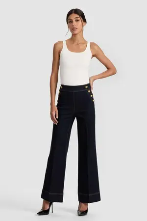 Alice + Olivia Narin Wide Leg Jean