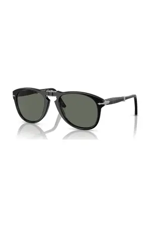 Persol Foldable Pilot Sunglasses - Green