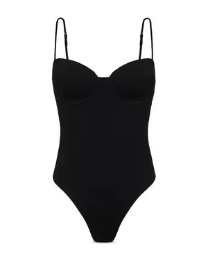 VIX PAULA HERMANNY Firenze Corsage One-piece Swimsuit