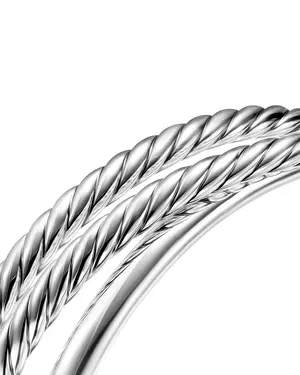 David Yurman Bold Crossover Three Row Cuff