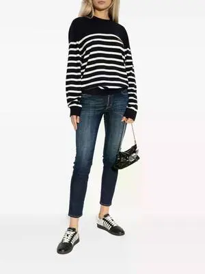 Dsquared2 Striped Wool Sweater
